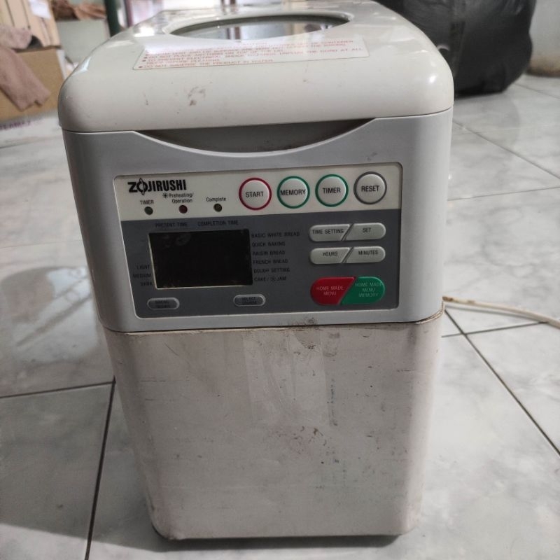 Jual BBCQ-S15 Zoijirushi alat pembuat roti automatic bread maker ...