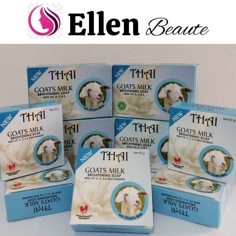 Jual Thai Goats Milk Soap Sabun Wajah 50 gr / 130 gr Original | Shopee ...
