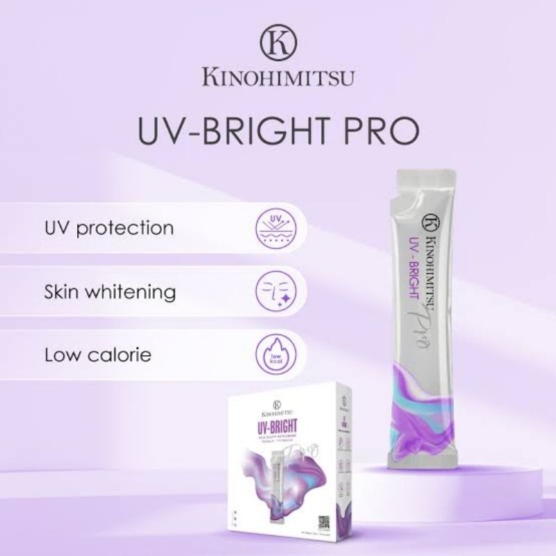 Jual KINOHIMITSU UV BRIGHT PRO GLUTATHIONE ORIGINAL SUPLEMEN KECANTIKAN ...