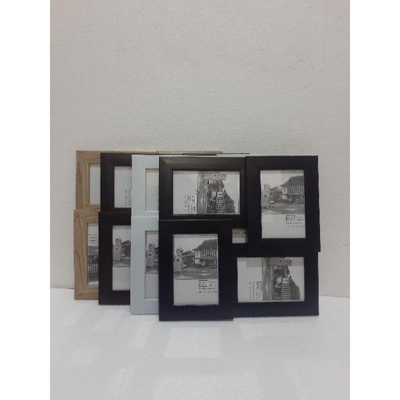 Jual pigura frame uk:4R(10×15)cm tumpuk 4(free packing) | Shopee Indonesia