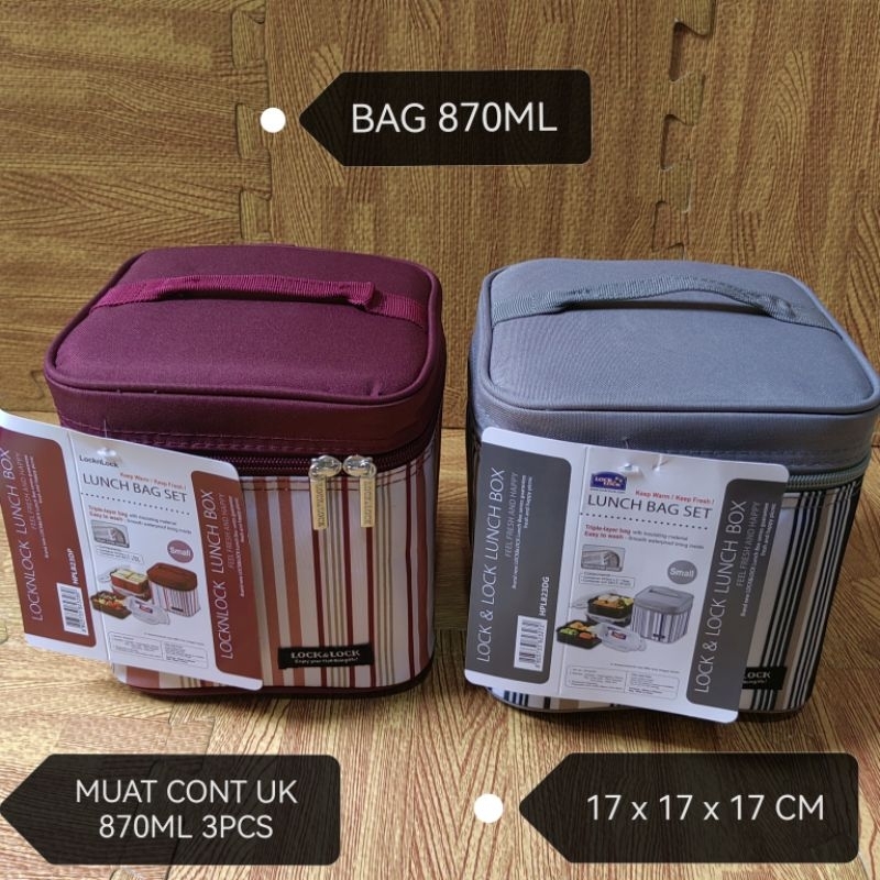 Jual Lock n Lock lunch bag thermal tas kotak makan tas bekal anak ...