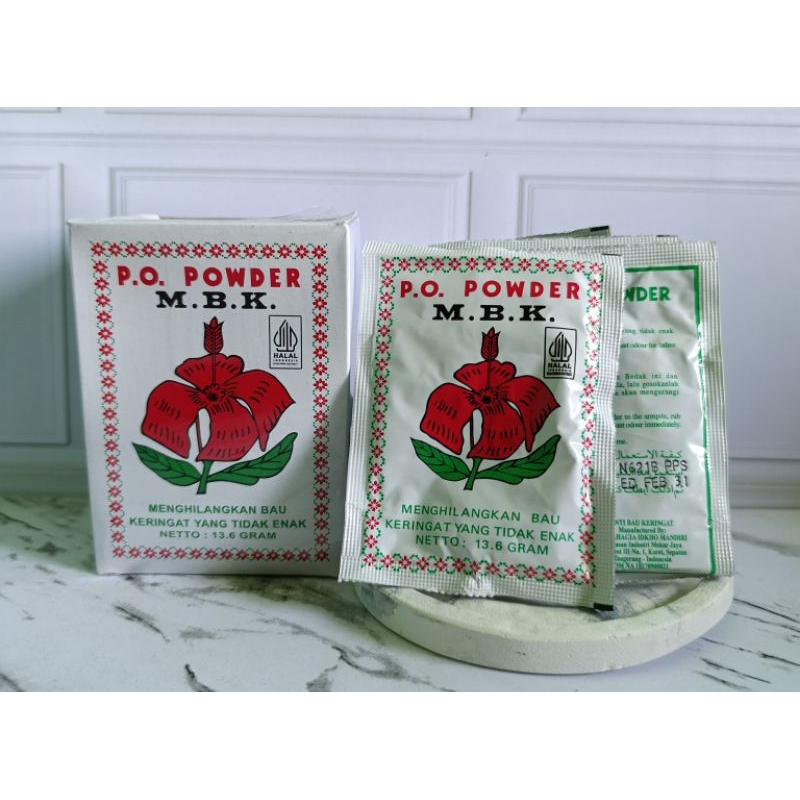 Jual MBK Powder 1box sachet 12pc | Shopee Indonesia