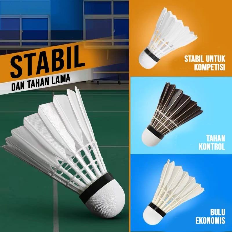 Jual Bulu angsa hitam/Shuttlecock kok Badminton MEIDY kwalitas bagus ...