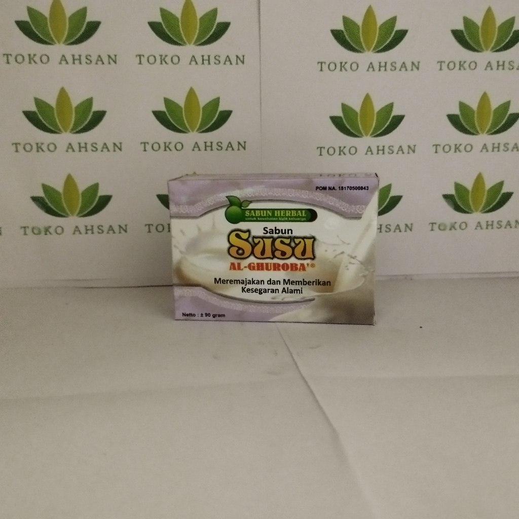 Jual Sabun Herbal Susu Al-Ghuroba' 100% Alami l Sabun Susu l Milk Soap ...