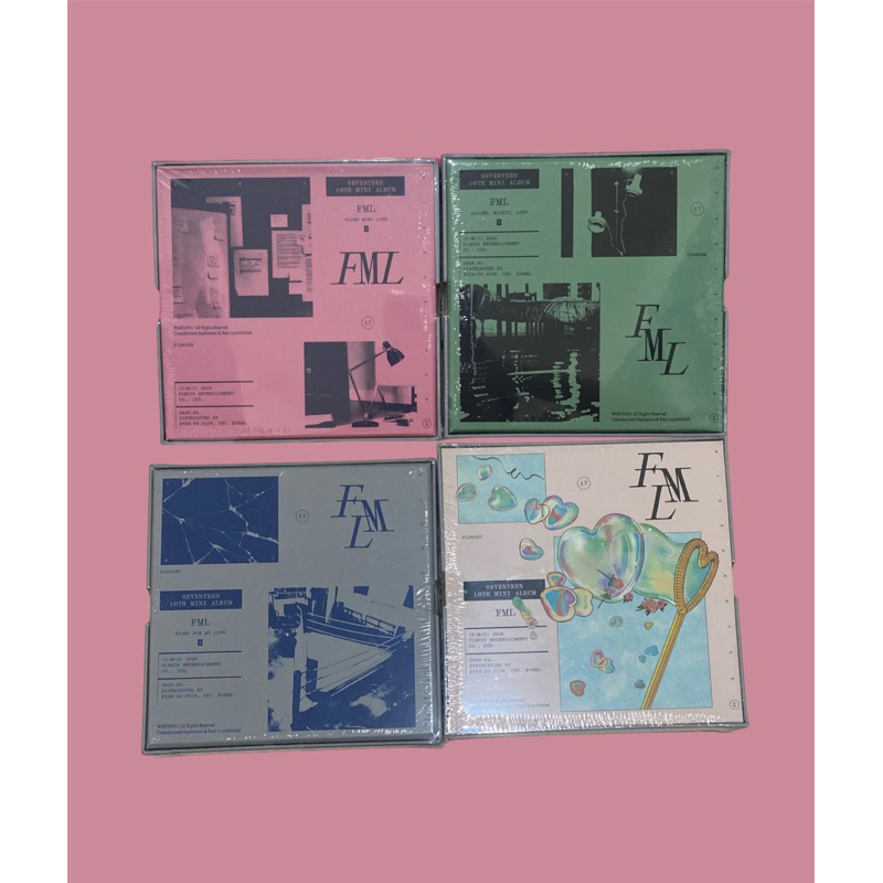Jual Ready Stock Seventeen Svt Album FML Carver dan Reguler Version ...