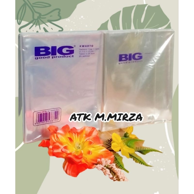 Jual sampul plastik merk Big ukuran kwarto/pak | Shopee Indonesia