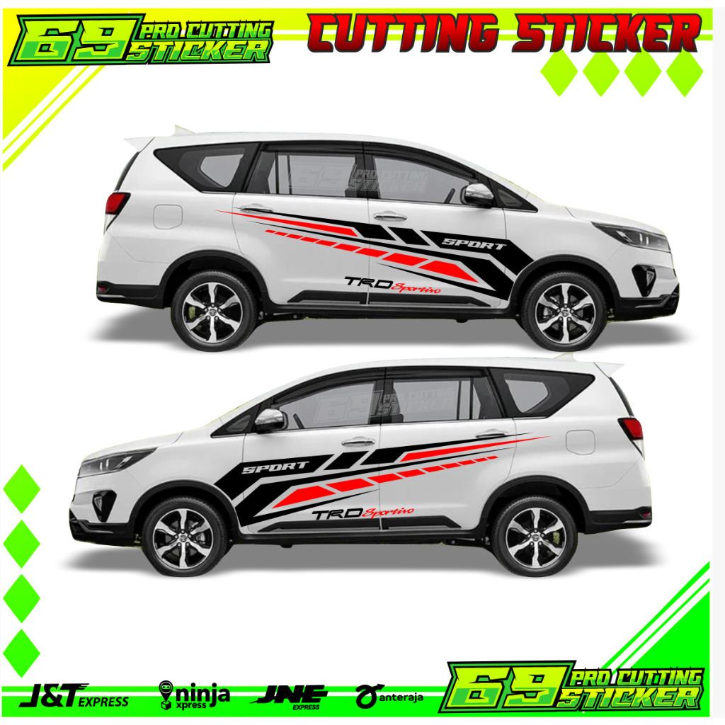 Jual stiker innova stiker list mobil innova sticker variasi innova ...
