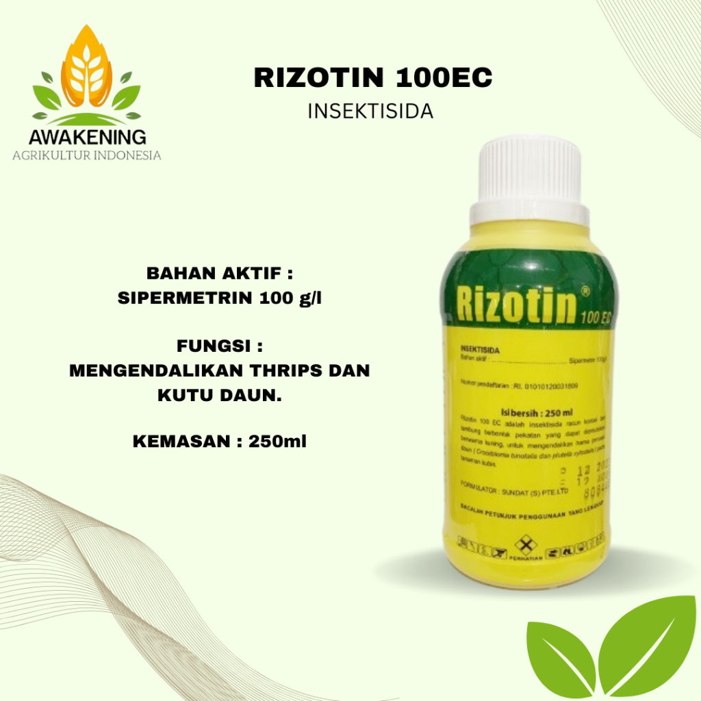 Jual RIZOTIN 100EC 250ML INSEKTISIDA | Shopee Indonesia