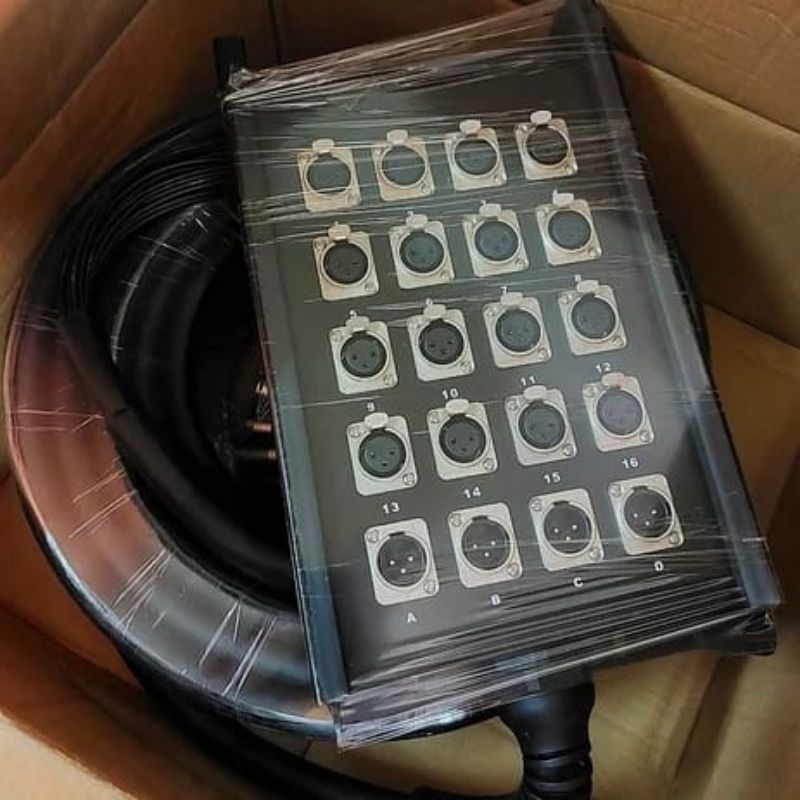 Jual SNAKE KABEL AXL AUDION 16 CHANNEL 50 METER 4 OUTPUT SCS1645 ...
