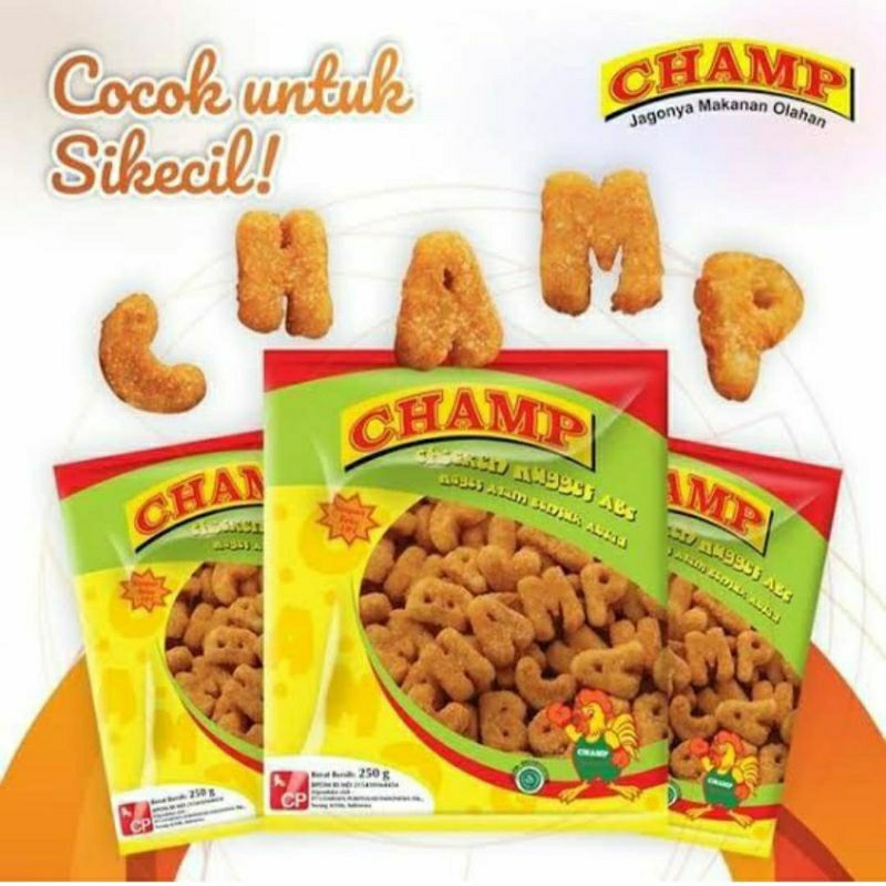 Jual Nugget Champ ABC 250gr Halal Frozen Food | Shopee Indonesia