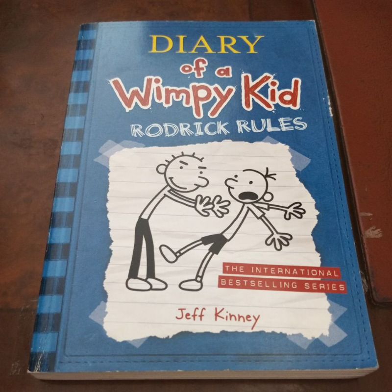 Jual BUKU DIARY OF A WIMPY KID RODRICK RULES 2 BY JEFF KINNEY | Shopee ...