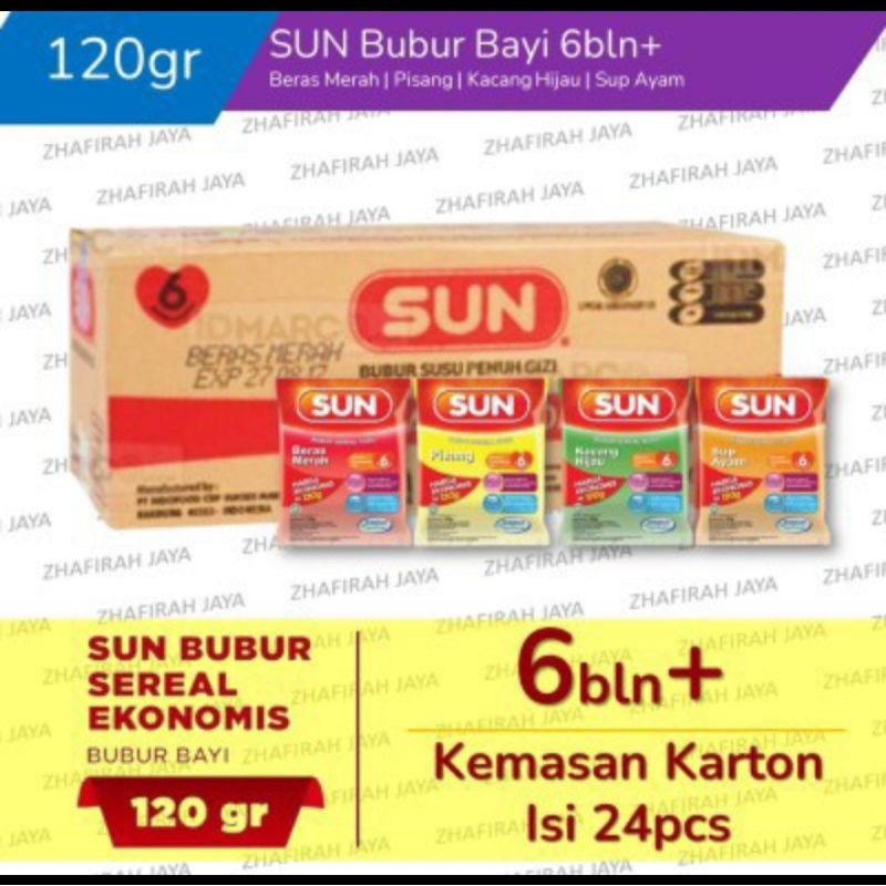 Jual sun pisang kemasan 1karton isi 24bungkus | Shopee Indonesia