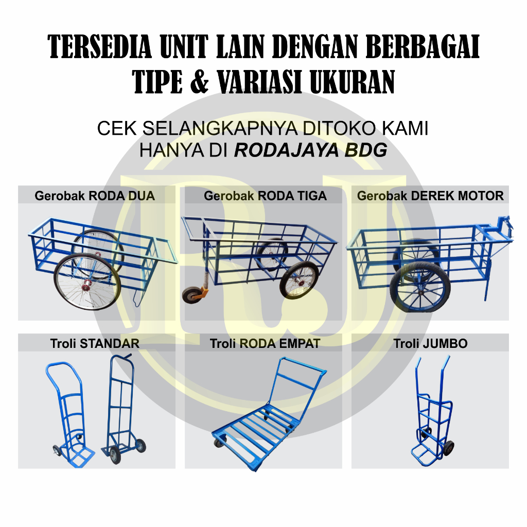 Jual TOW CART / CRANE BARROW / Gerobak tarik motor / Gerobak derek ...