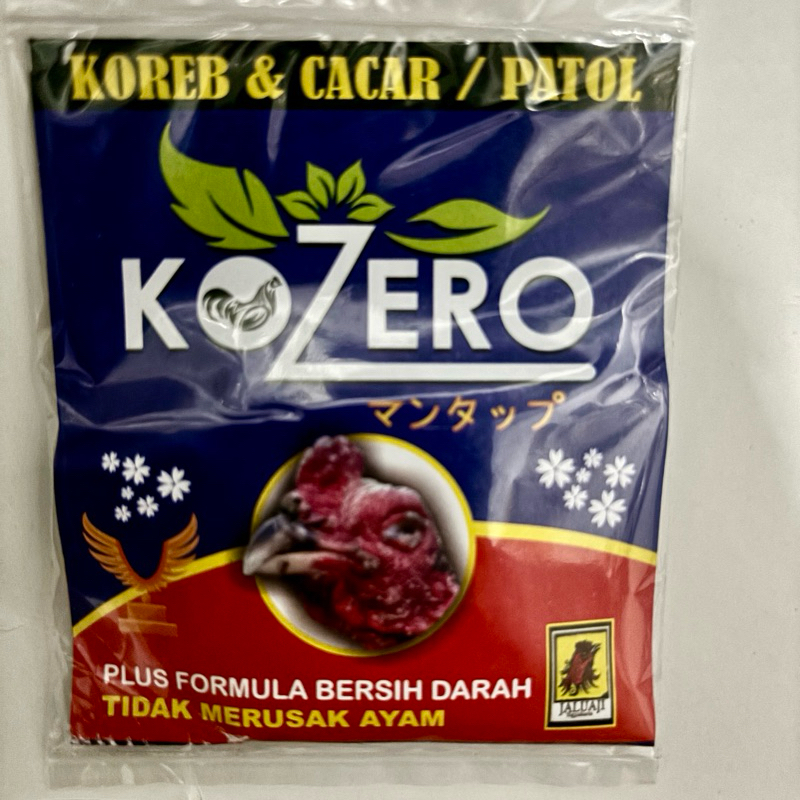 Jual KOZERO Obat Kapsul minum Korep Kurap Koreb dan Cacar Kutil Ayam ...
