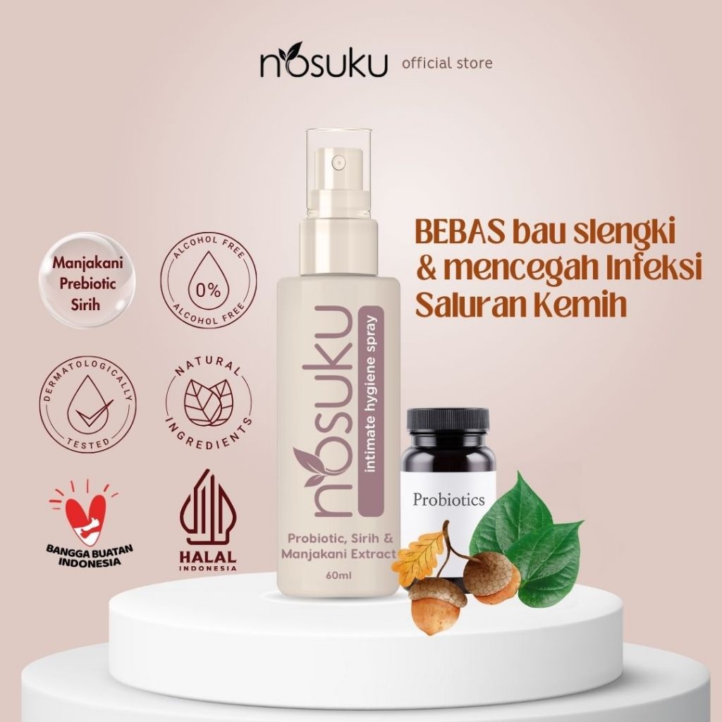 Jual Nosuku Intimate Hygiene Spray 60ml | Shopee Indonesia