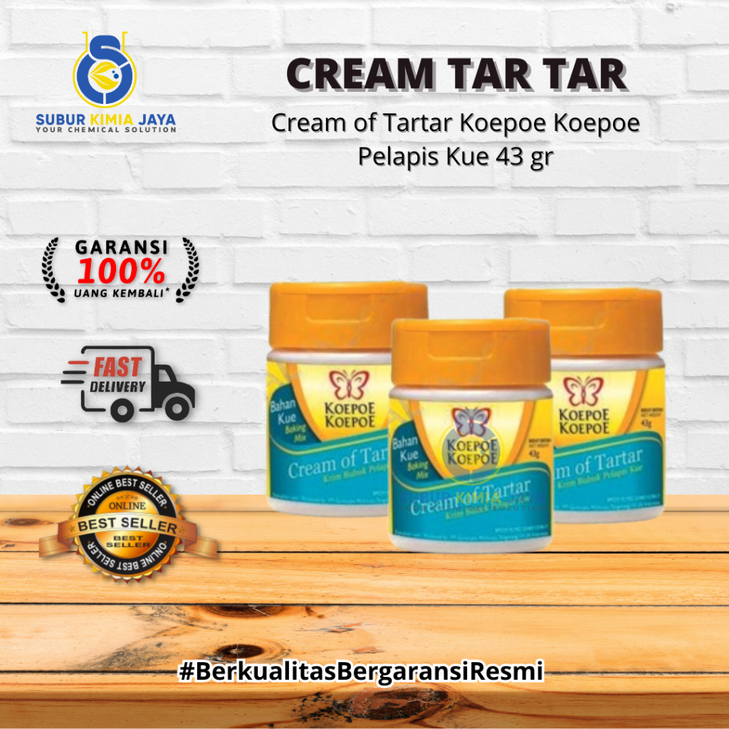 Jual KOEPOE CREAM OF TARTAR / PELAPIS KUE 43GR | Shopee Indonesia