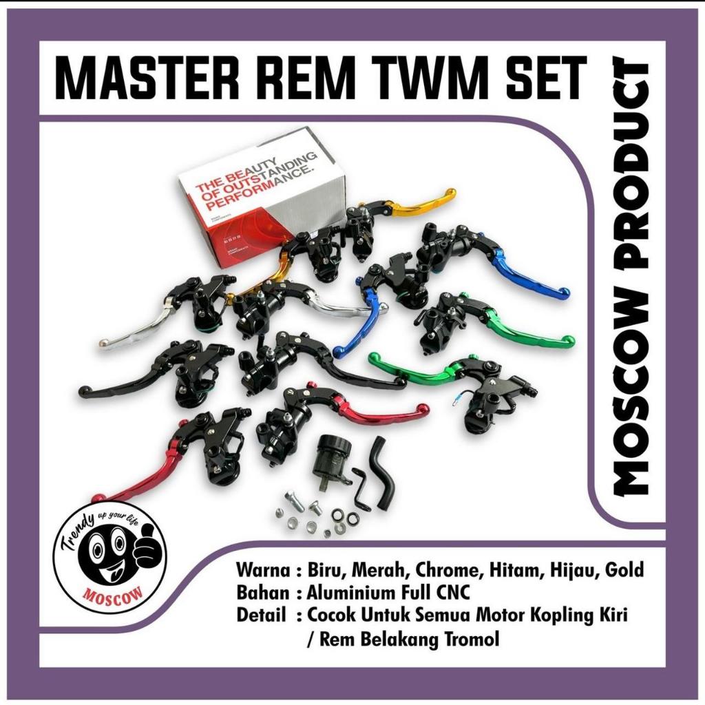 Jual MOSCOW MASTER REM AEROMOTIVE RADIAL TWM UNIVERSAL HANDLE REM KIRI ...