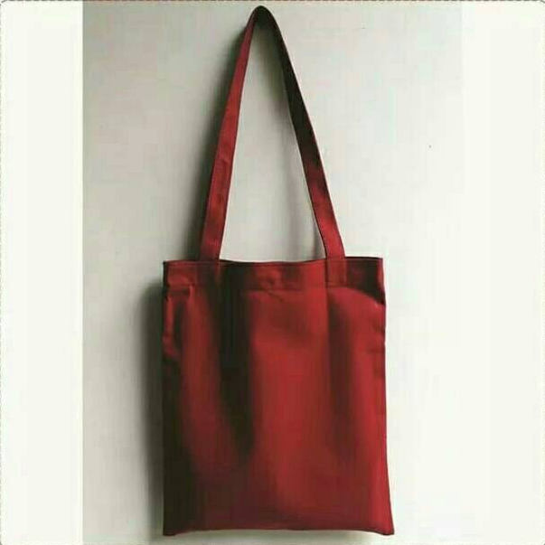 Jual ( READY STOCK ) TOTEBAG KANVAS POLOS PREMIUM| TAS TOTEBAG JINJING KANVAS POLOS ( Knv 009 ...