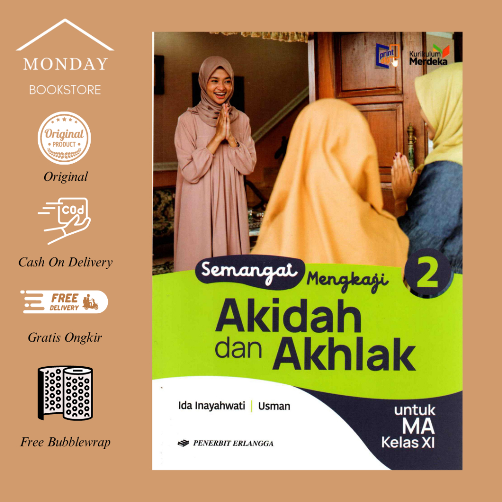 Jual SEMANGAT MENGKAJI AKIDAH & AKHLAK MA KLS.11/KM by Penerbit Erlangga | Shopee Indonesia