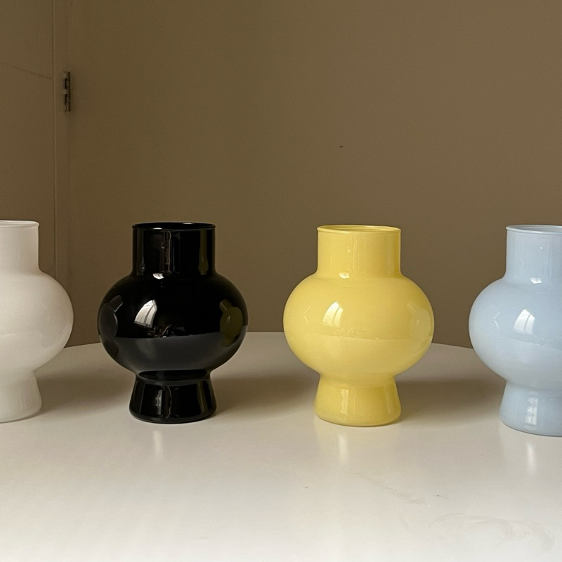 Jual Vas Bunga Kaca Tebal Unik Estetik Unique Aesthetic Flower Vase ...