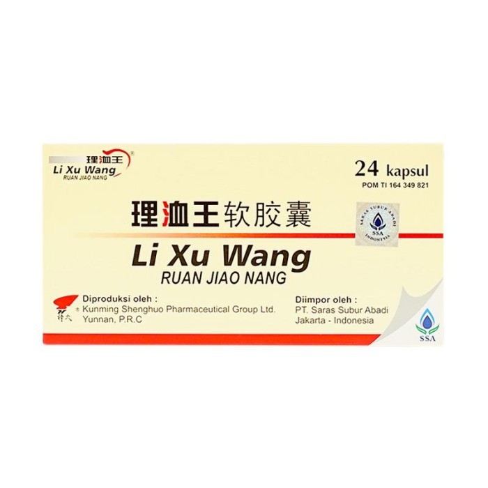 Jual Li Xu Wang Ruan Jiao Nang 24's - Obat Kolesterol, Jantung Stroke ...
