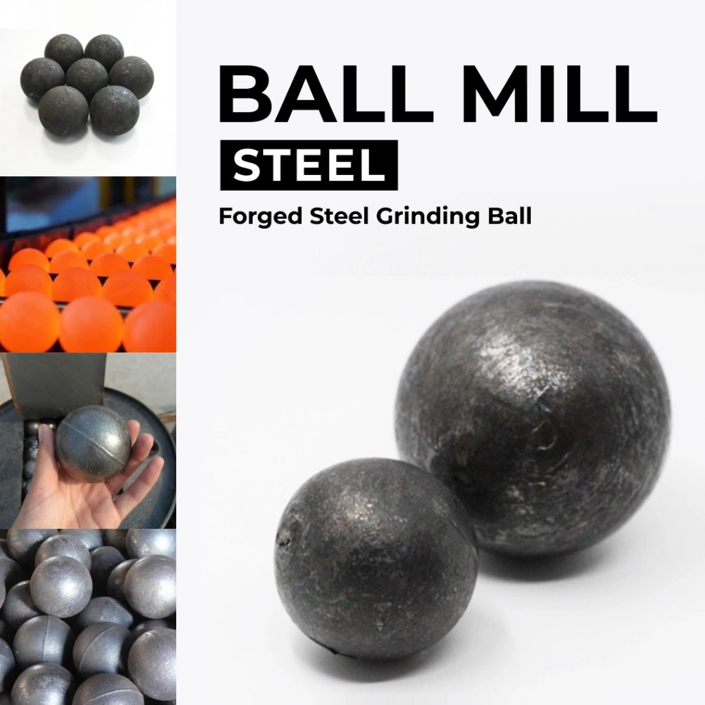 Jual (942350) Ball Mill Steel 30mm - Forged Steel Grinding - Bola Baja ...