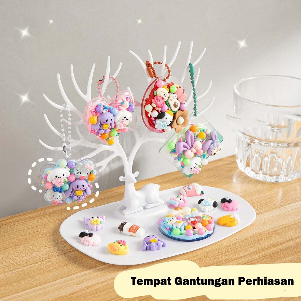 Jual DIY Guka Set DIY Gantungan Kunci Akrilik Set Tempat Gantungan ...