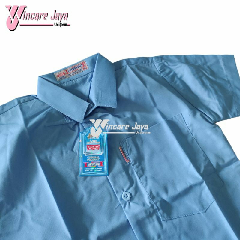 Jual seragam tk Hem biru tk cowok seragam biru muda | Shopee Indonesia