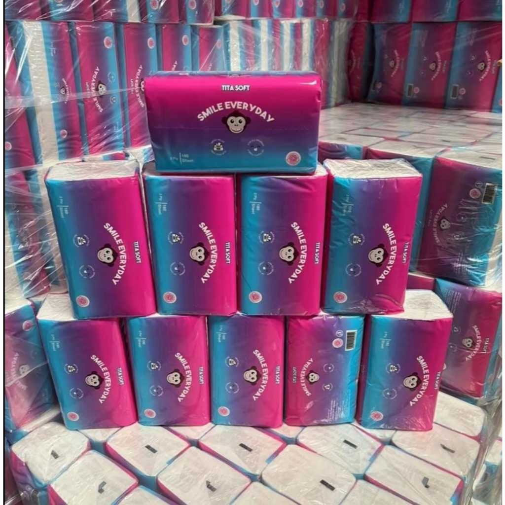 Jual TISU MURAH FACIAL TISSUE 2ply 180 sheet TISSUE lembut dan aman ...