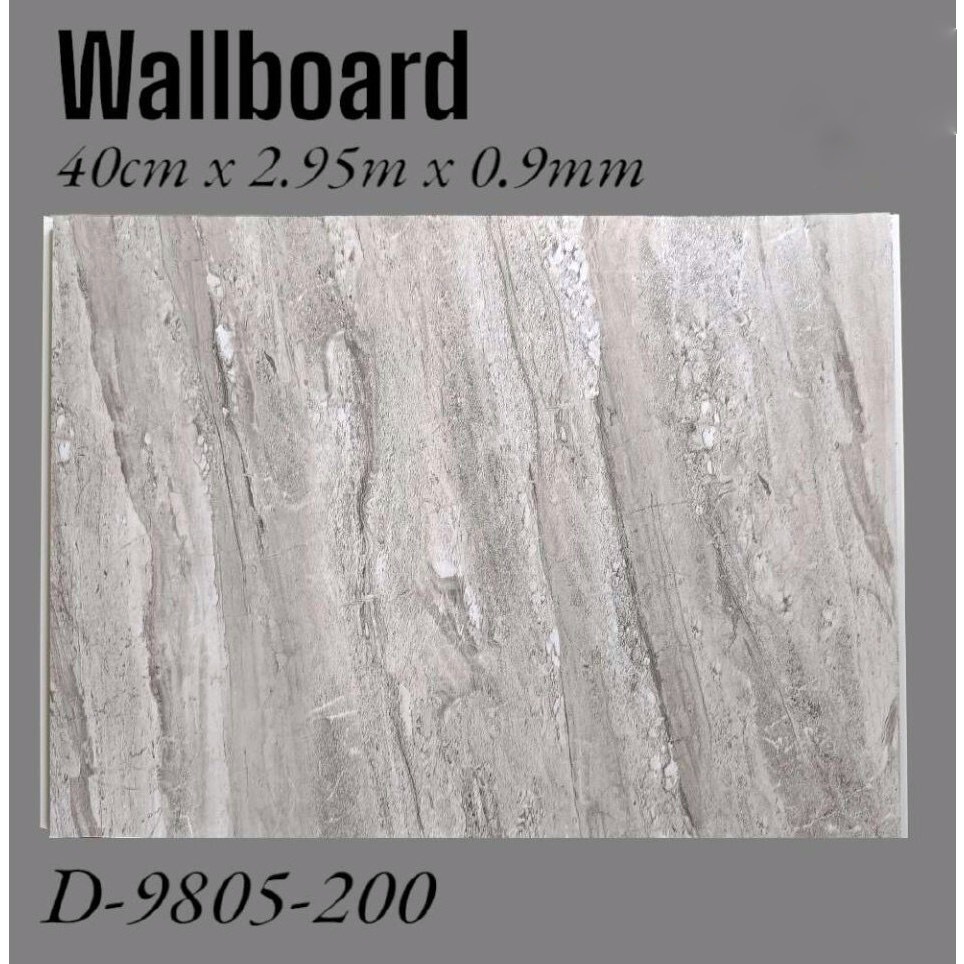 Jual [2.95METER x 40 CM] Wallboard PVC Marmer Kayu Hiasan Dinding/ Wall ...