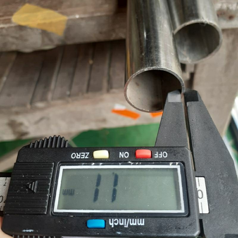 Jual pipa stenlis 1 inch TEBAL 1mm od 25 mm panjang 100 cm, pipa ...