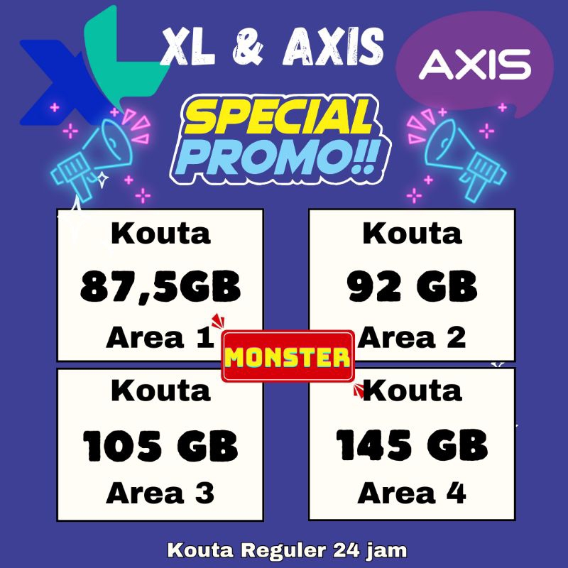 Jual PROMO KOUTA XL DAN AXIS TERMURAH | Shopee Indonesia
