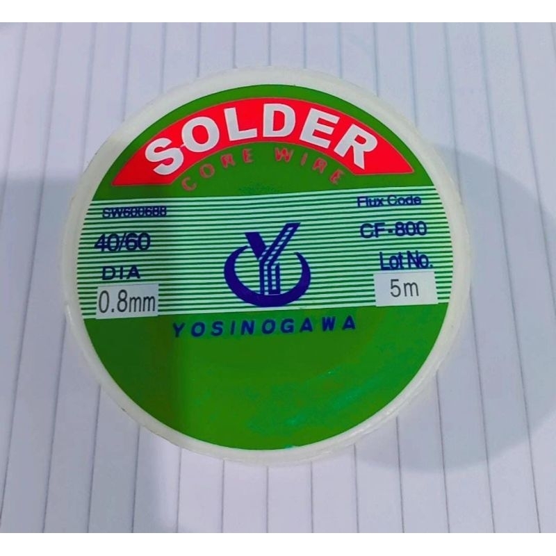 Jual Timah Solder Wire 63/37 2% Flux Reel Tube Tin lead Rosin Core ...