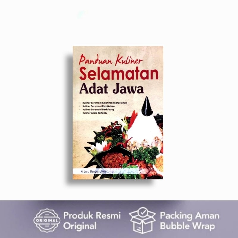 Jual Buku Panduan Kuliner Selamatan Adat Jawa | Shopee Indonesia