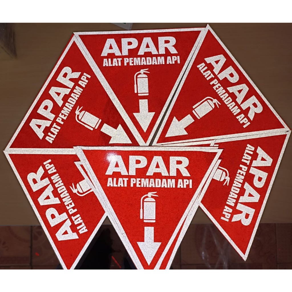 Jual Safety Sign Cikarang Tanda Apar Reflektif | Shopee Indonesia