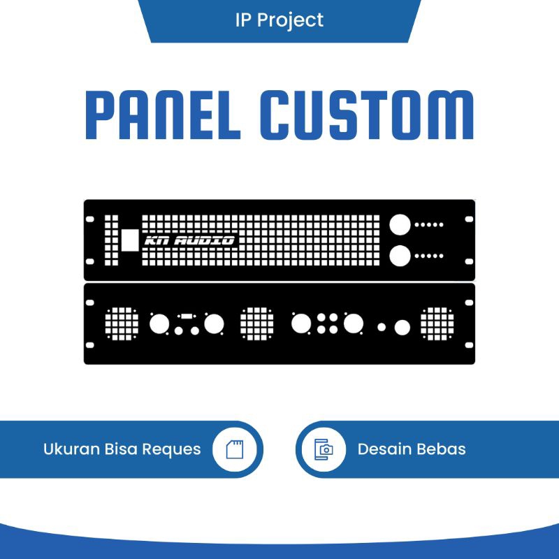 Jual Panel Amplifier Depan Atau Belakang Pre Order Custom Desain ...