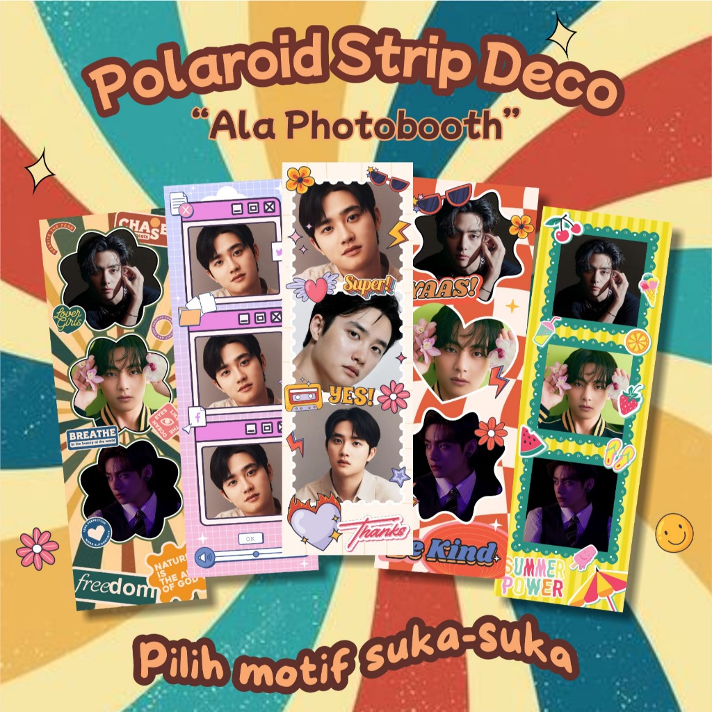Jual POLAROID STRIP ( POLA STRIP ) || ALBUM FOTO POLAROID | Shopee ...