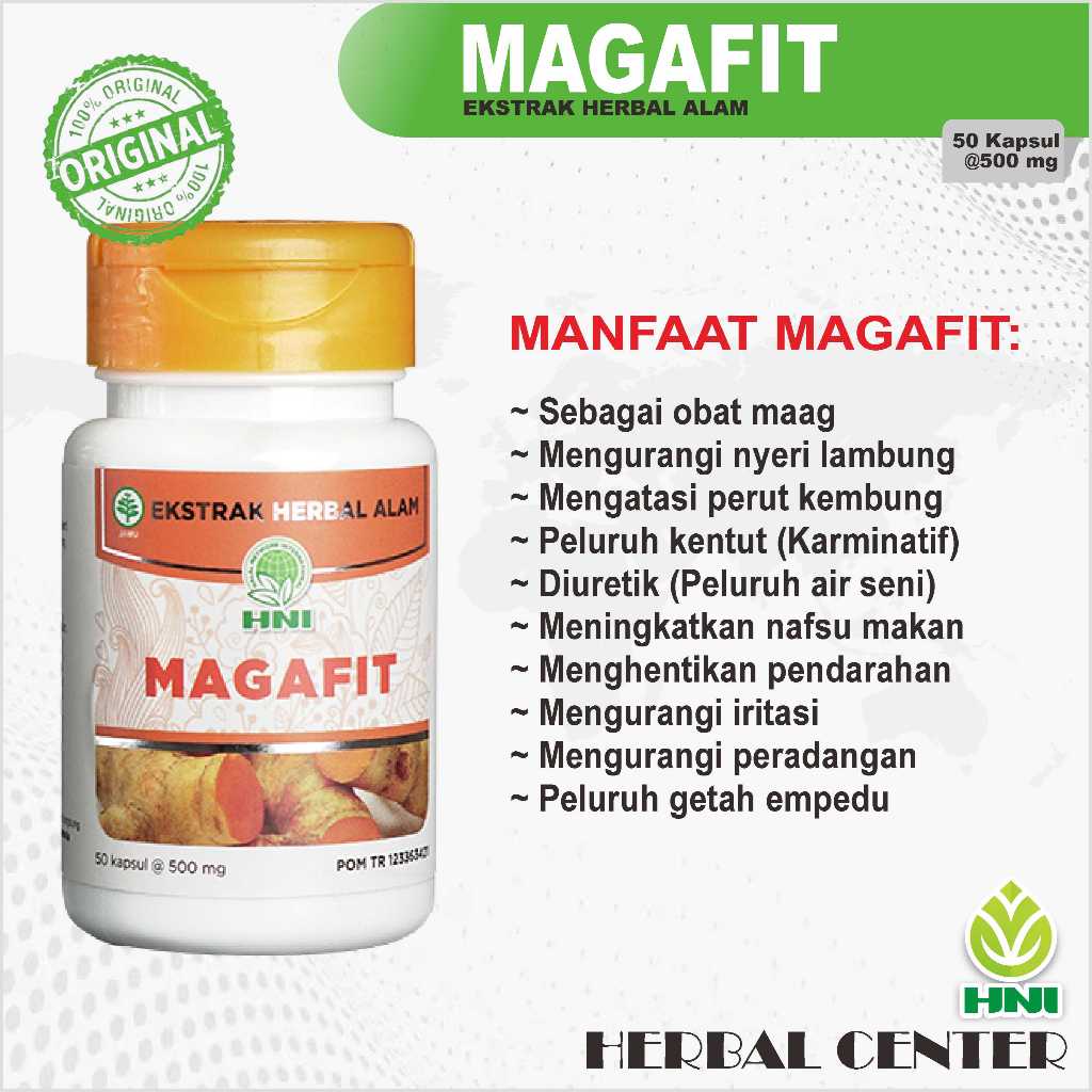 Jual Magafit HNI HPAI Obat Maag Kronis dan Organ Lambung, Solusi Maag ...