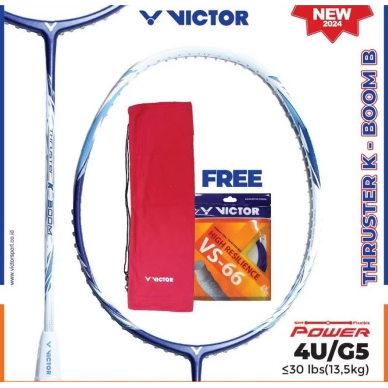 Jual New Raket Badminton Victor Thruster K Boom Tk Boom Original