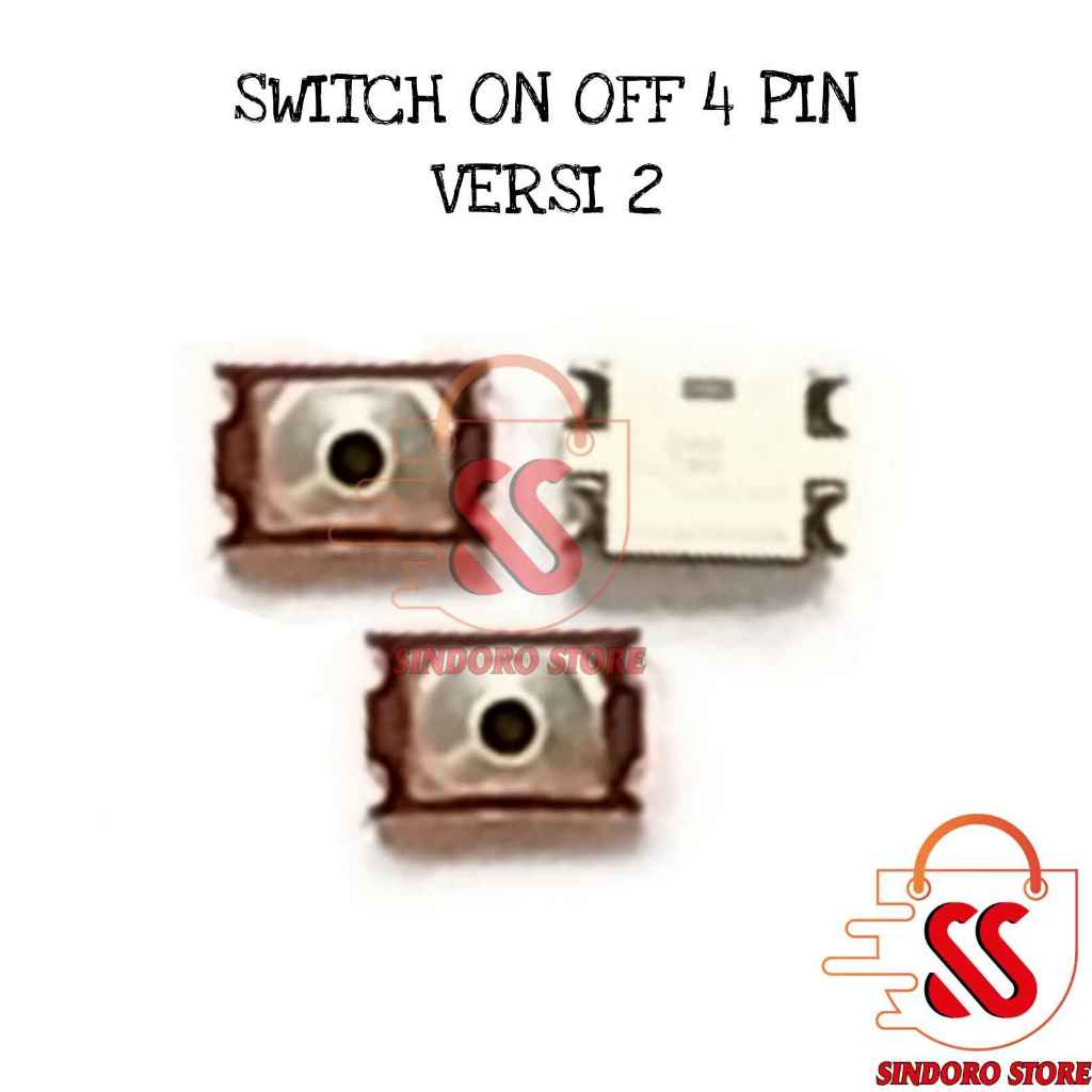 Jual Switch On Off Volume 4 Pin Swit Keytone 4 Kaki Versi 2 | Shopee ...