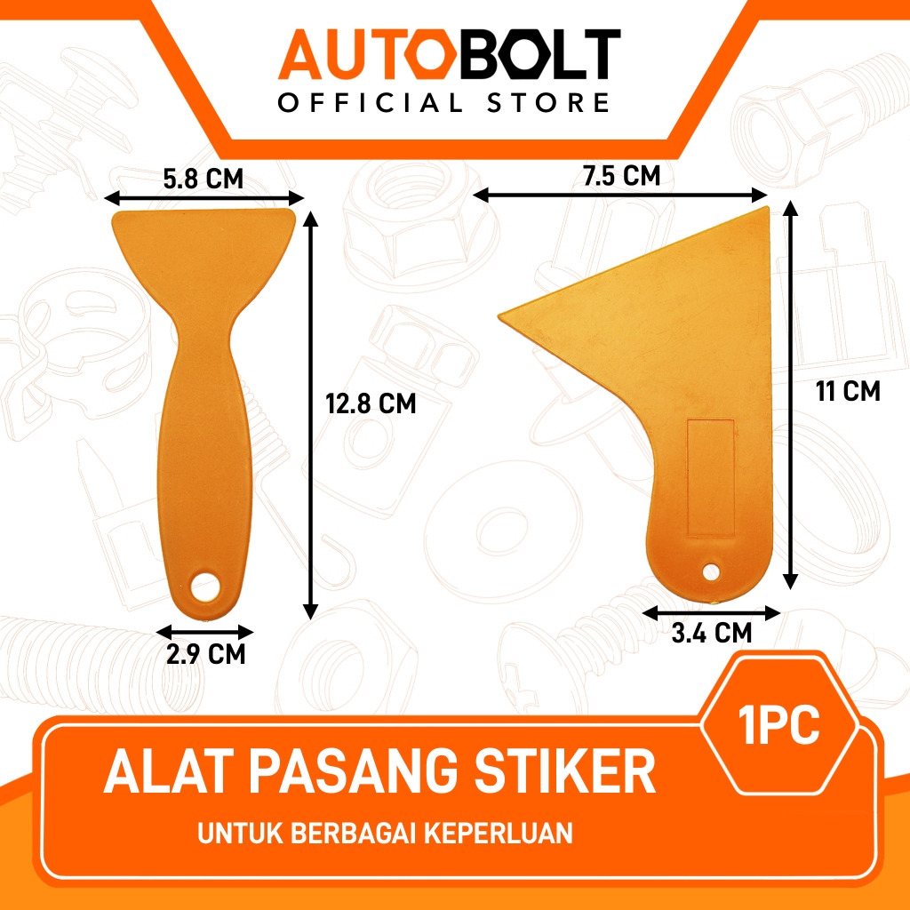 Jual Alat Bantu Pasang Stiker Scraper Rakel Tool Rakel Scraper Sticker ...
