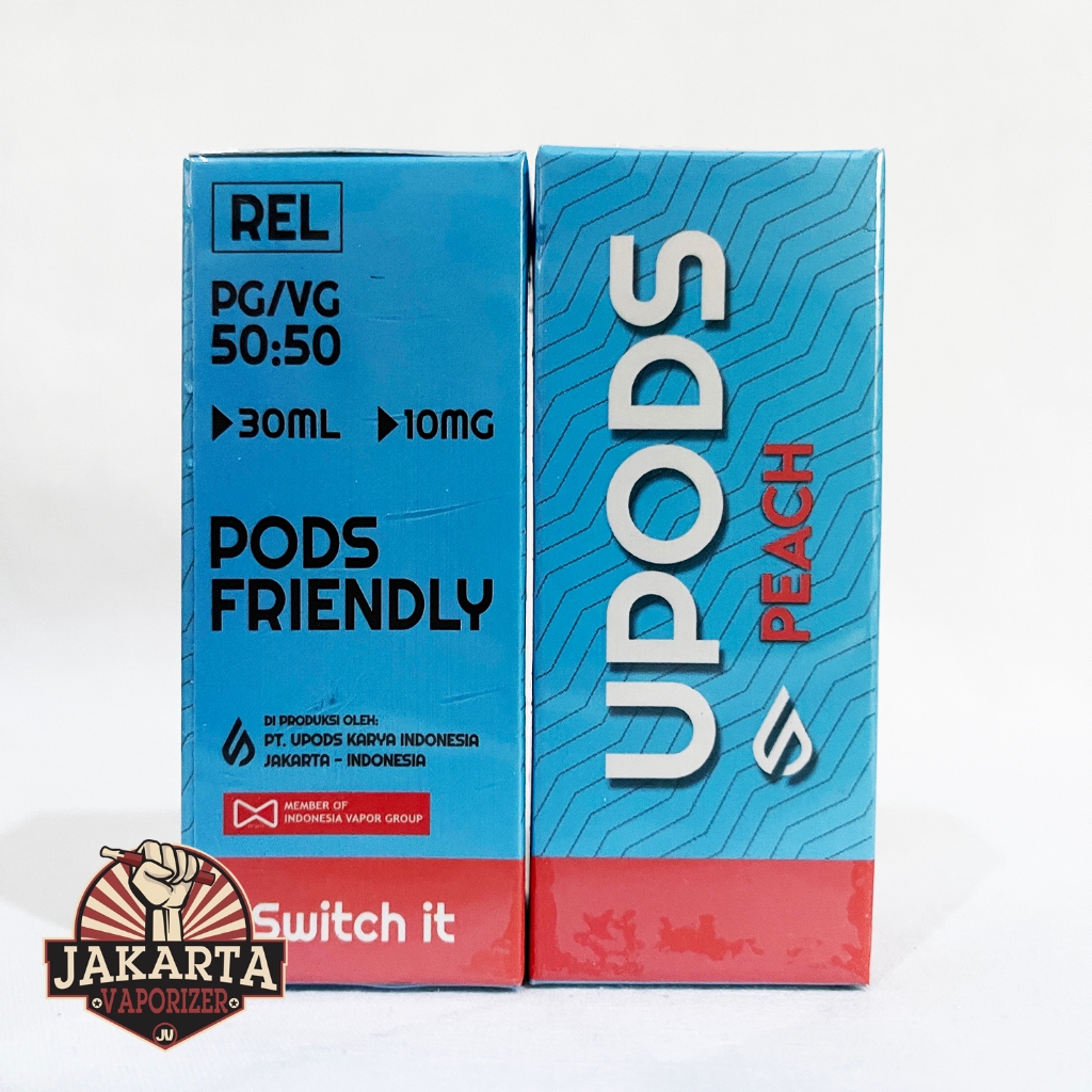 Jual [SALT] UPODS PEACH FREEZE 30ML 12MG SWITCH IT BY JUICE CARTEL ...