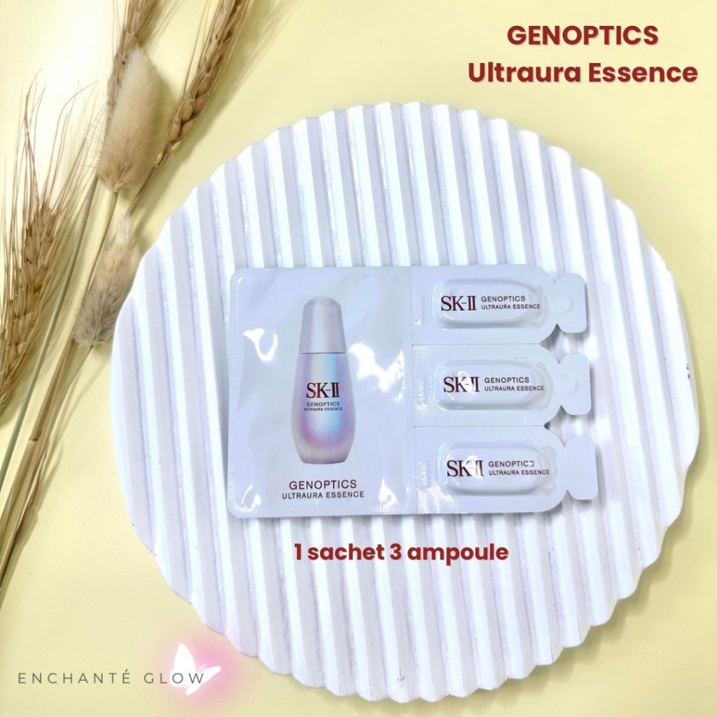 Jual SK-II SKII SK2 Genoptics Ultraura Essence (Serum Glowing) 1 Sachet 3 ampoule | Shopee Indonesia