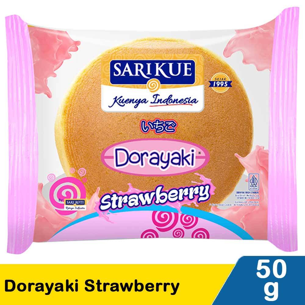 Jual Sari Roti Dorayaki Strawberry 50g | Shopee Indonesia