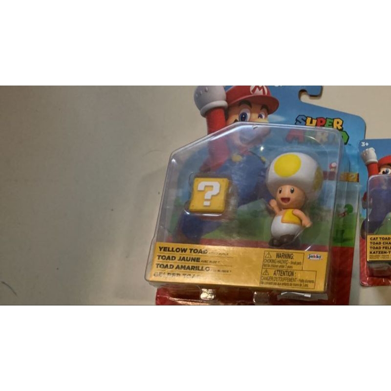 Jual super mario bross yellow toad jakks action figure | Shopee Indonesia