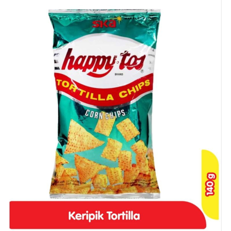Jual Happytos Tortilla Chips Snack 140g | Shopee Indonesia