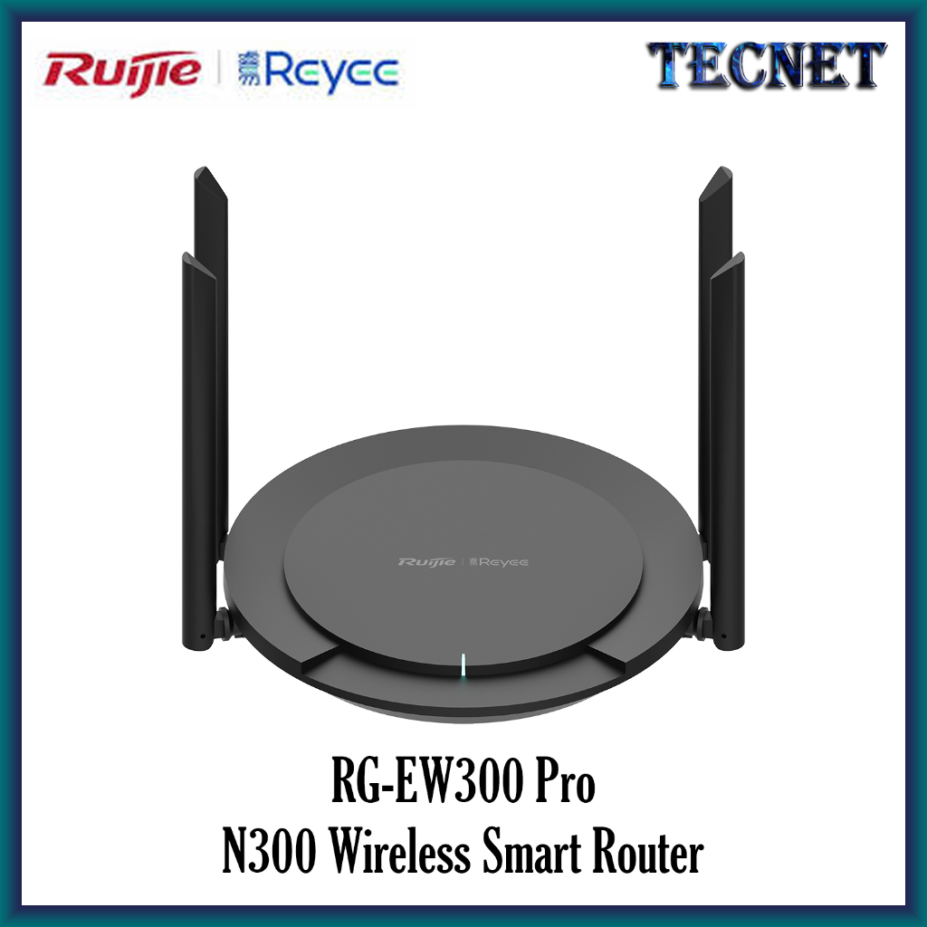 Jual Ruijie Reyee RG-EW300 Pro N300 Easy Smart Wireless Router | Shopee ...
