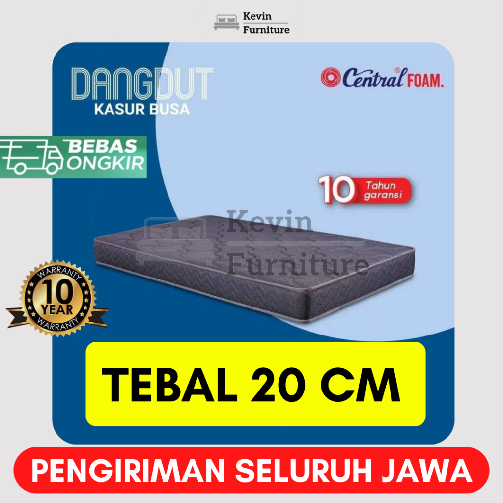 Jual [TERMURAH] Kasur Busa CENTRAL DANGDUT (Tebal 20 cm) - Garansi ...