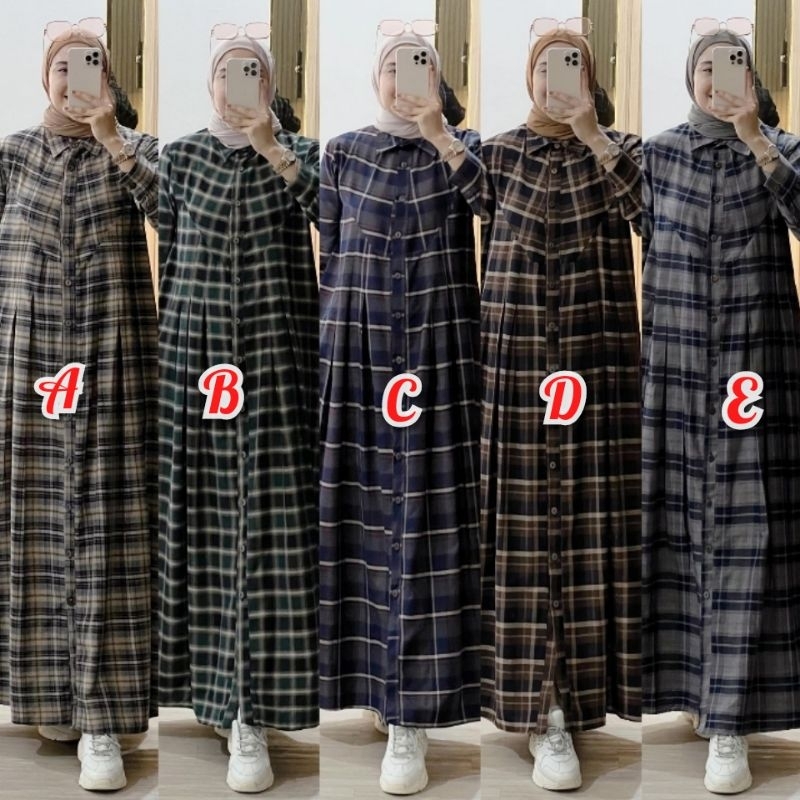Jual Dress Gazia Premium By Gagil | Shopee Indonesia