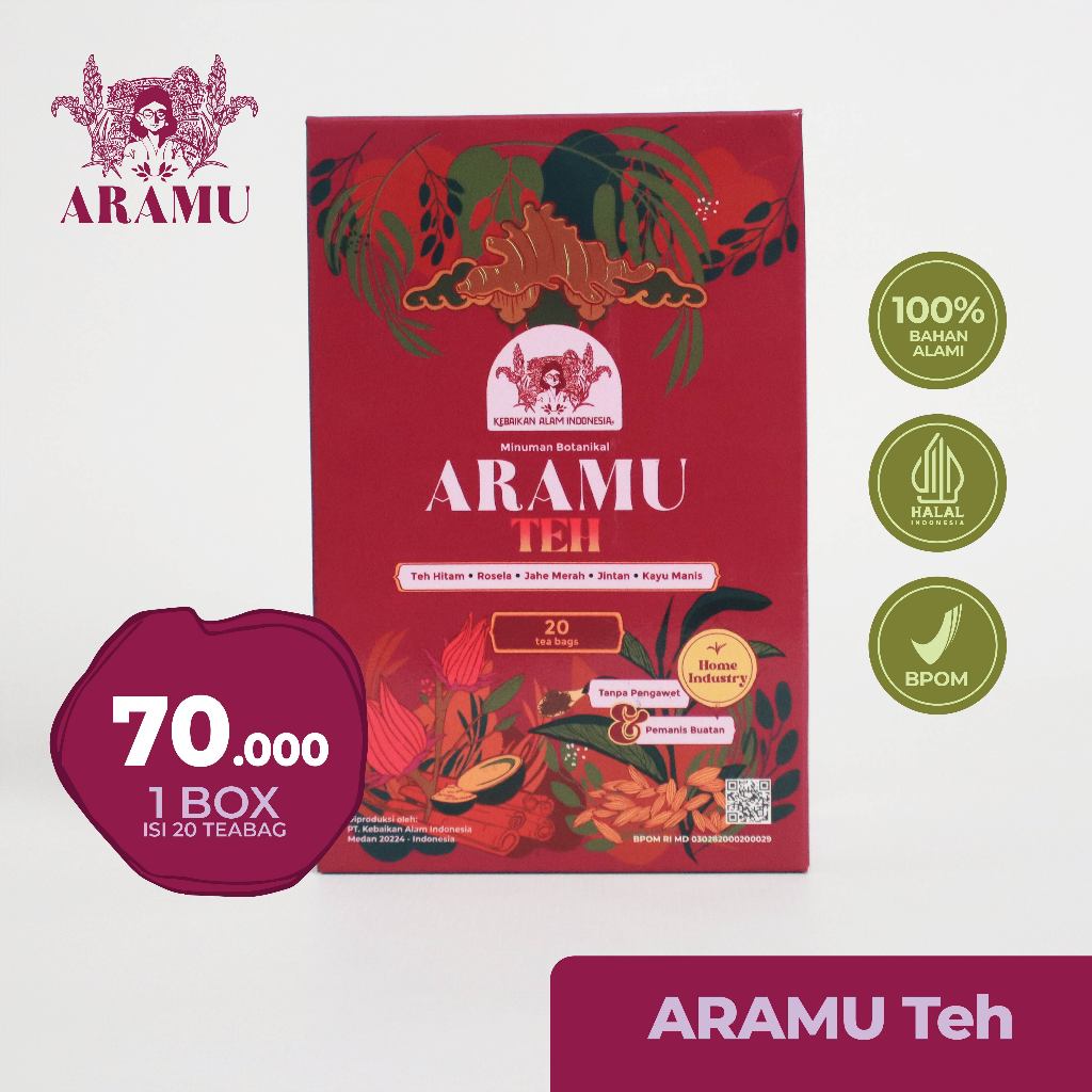 Jual ARAMU TEH ISI 20 KANTONG TEH | Shopee Indonesia